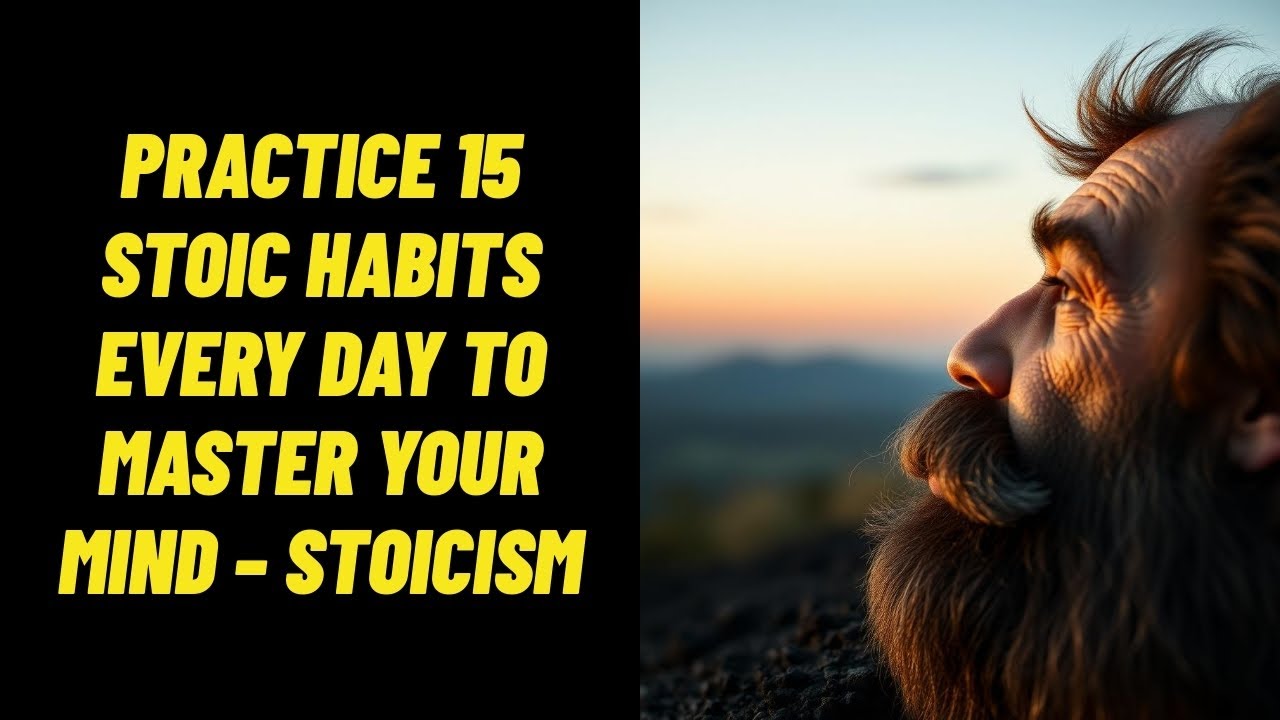 PRACTICE 15 STOIC HABITS EVERY DAY TO MASTER YOUR MIND – STOICISM - YouTube