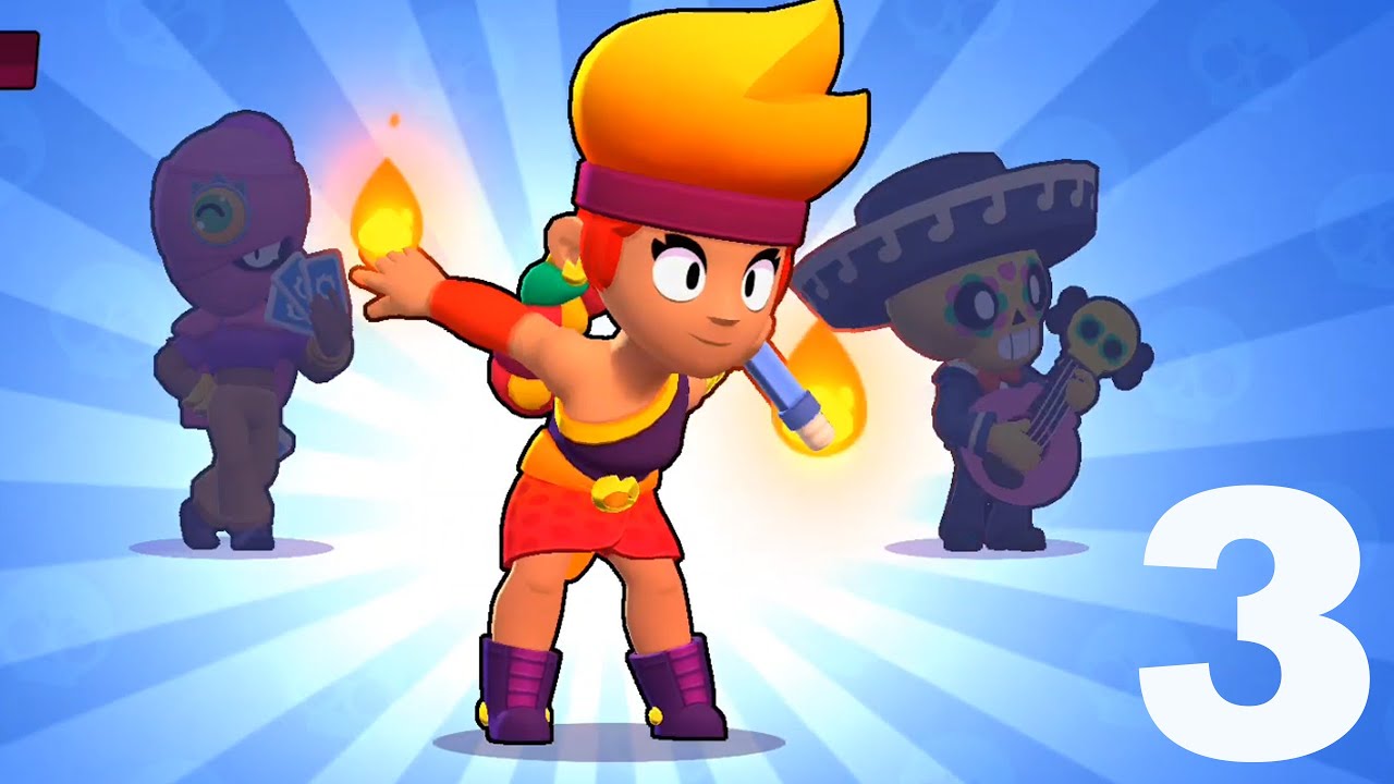 Brawl Stars - Gameplay Walkthrough - AMBER FIREBREATHER LEGENDARY (iOS ...