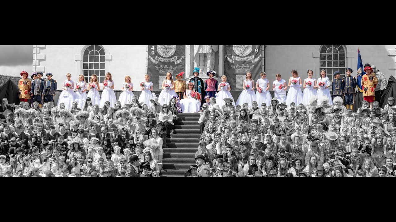 Lanark Lanimer Procession 2019. 6th June 2019 the Crowning of Lanimer ...
