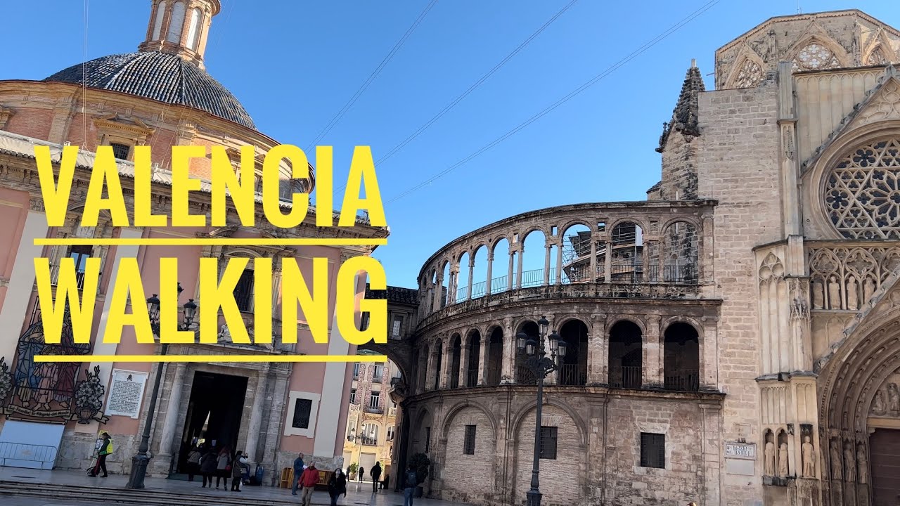 Valencia Walking Tour - YouTube