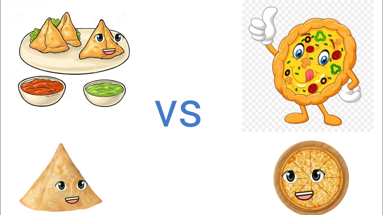 Pizza vs samosa very funny conversations|| Pizza and samosa comedy ...