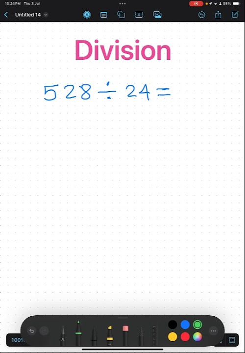 Math Antics l long division with 2-digits divisor #shortsfeed #short # ...