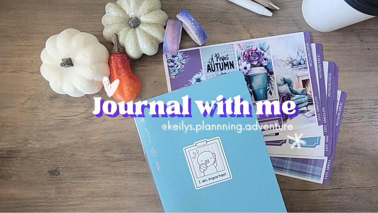 My First JournaL PWM Video using DEK Designs Sticker Kit - YouTube