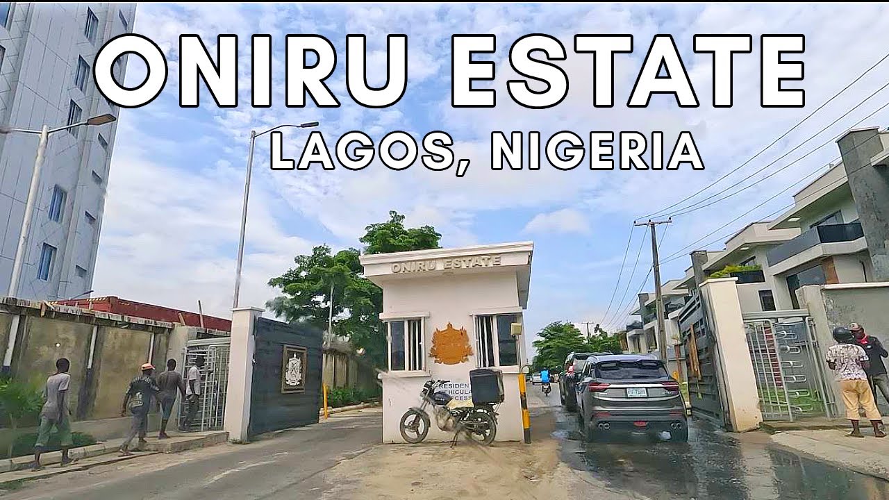 Lagos Driving Tour, Nigeria. Exploring Oniru Estate 4K - YouTube