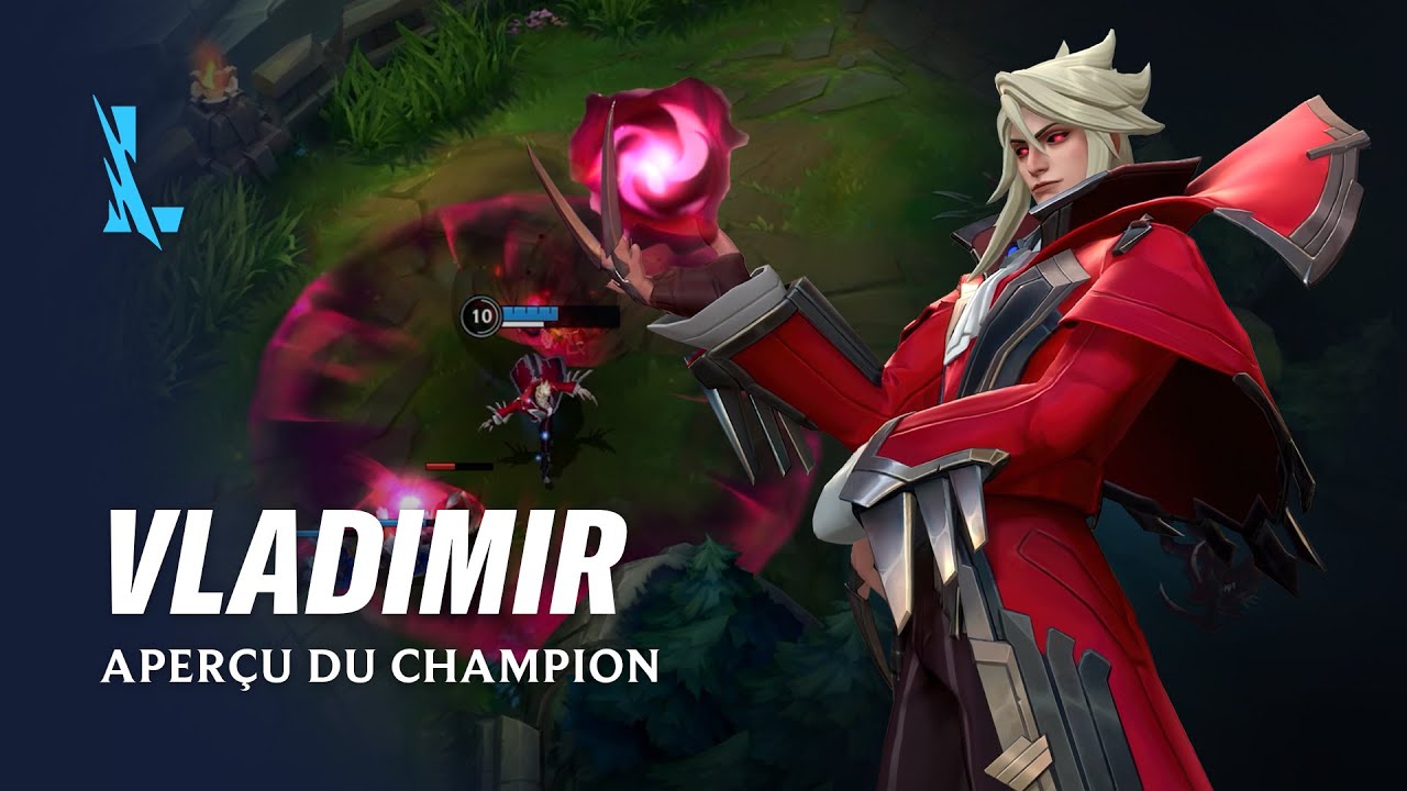 Aperçu de Vladimir | Gameplay - League of Legends: Wild Rift - YouTube