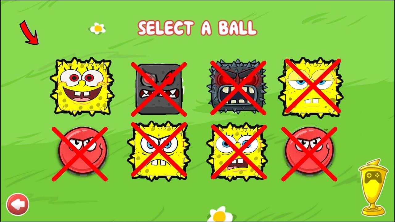 [ ANIMATION ] ( RED BALL 4 | vs | SPONGEBOB ) FULL STORY BOSS FIGHTS ...
