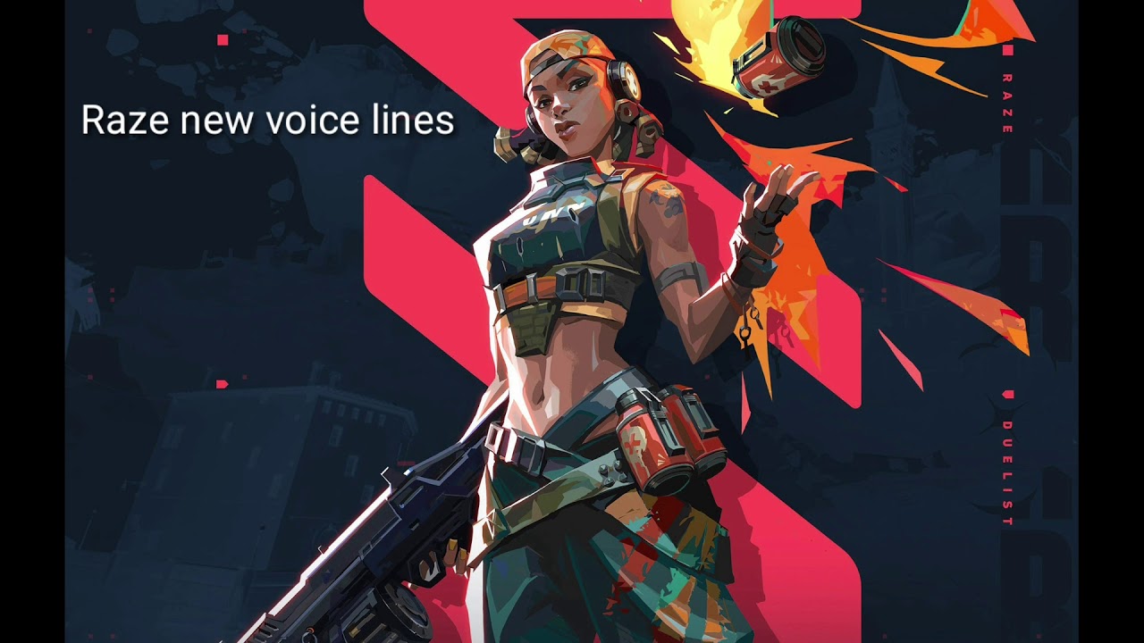 Raze new voicelines![Valorant leaks] - YouTube