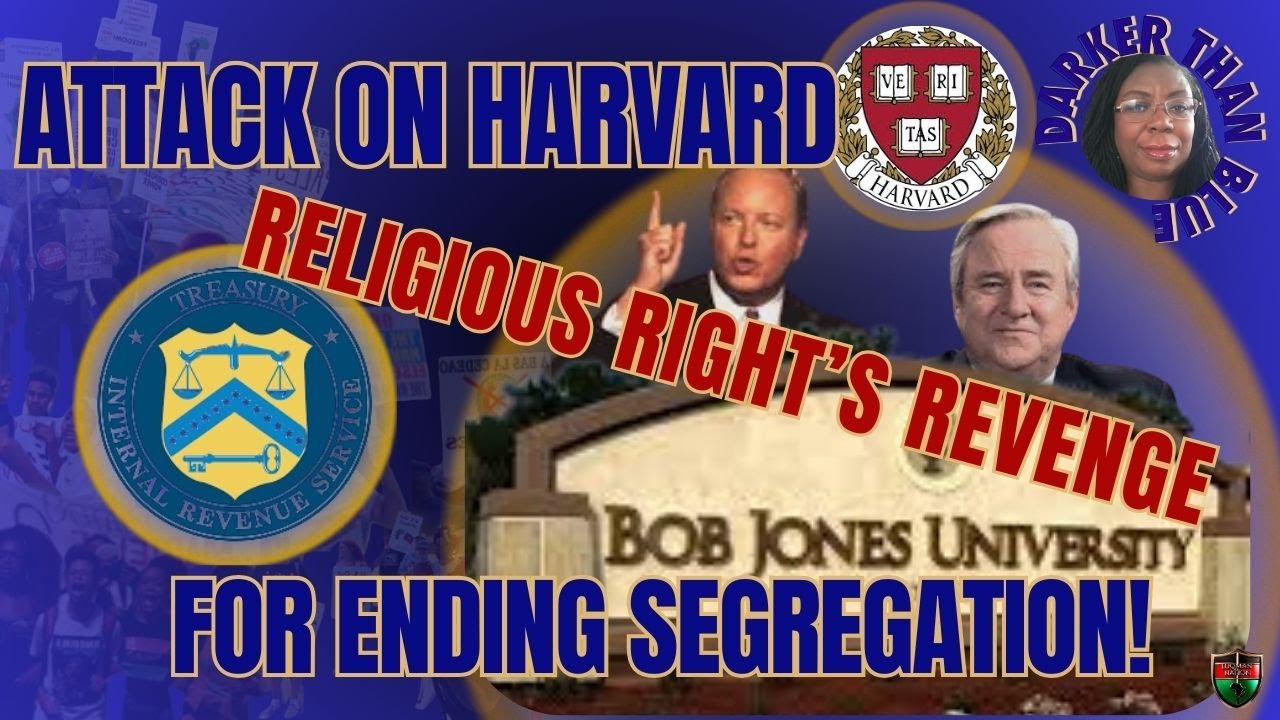 DARKER THAN BLUE: ATTACK ON HARVARD-RELIGIOUS RIGHT'S REVENGE FOR ...