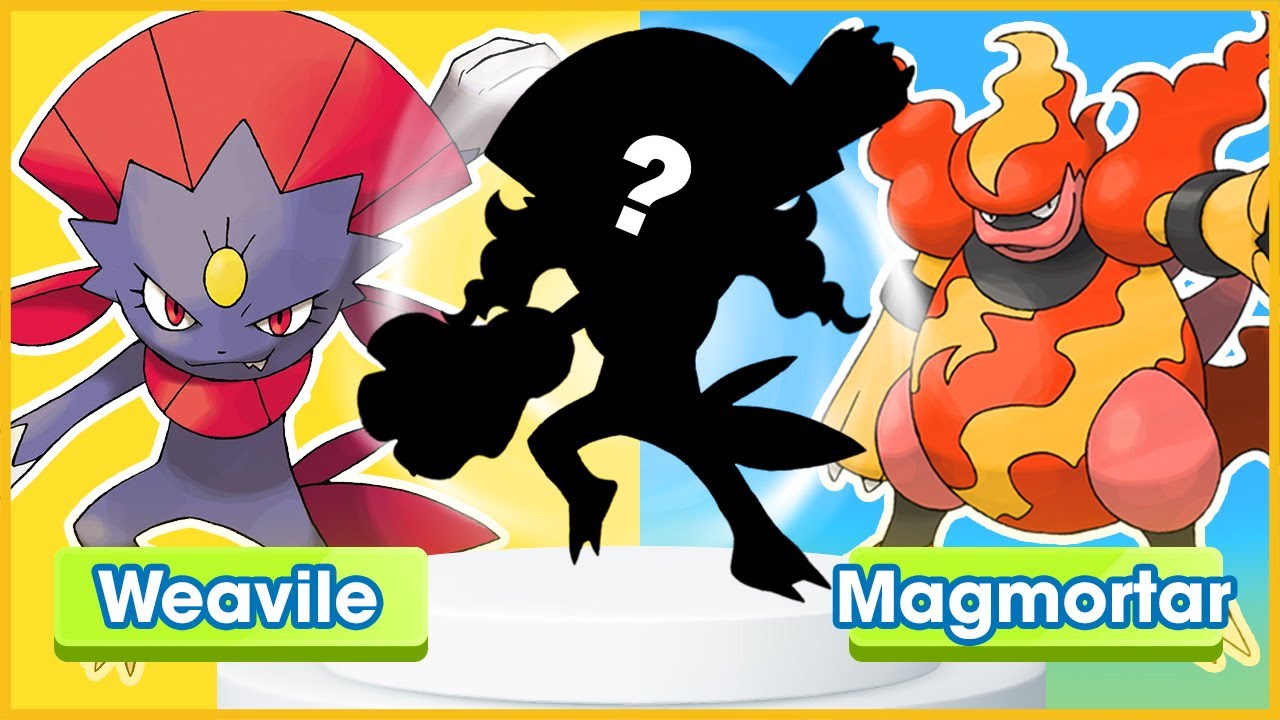 Pokemon Fusion | Weavile + Magmortar | pokemon infinite fusion ...
