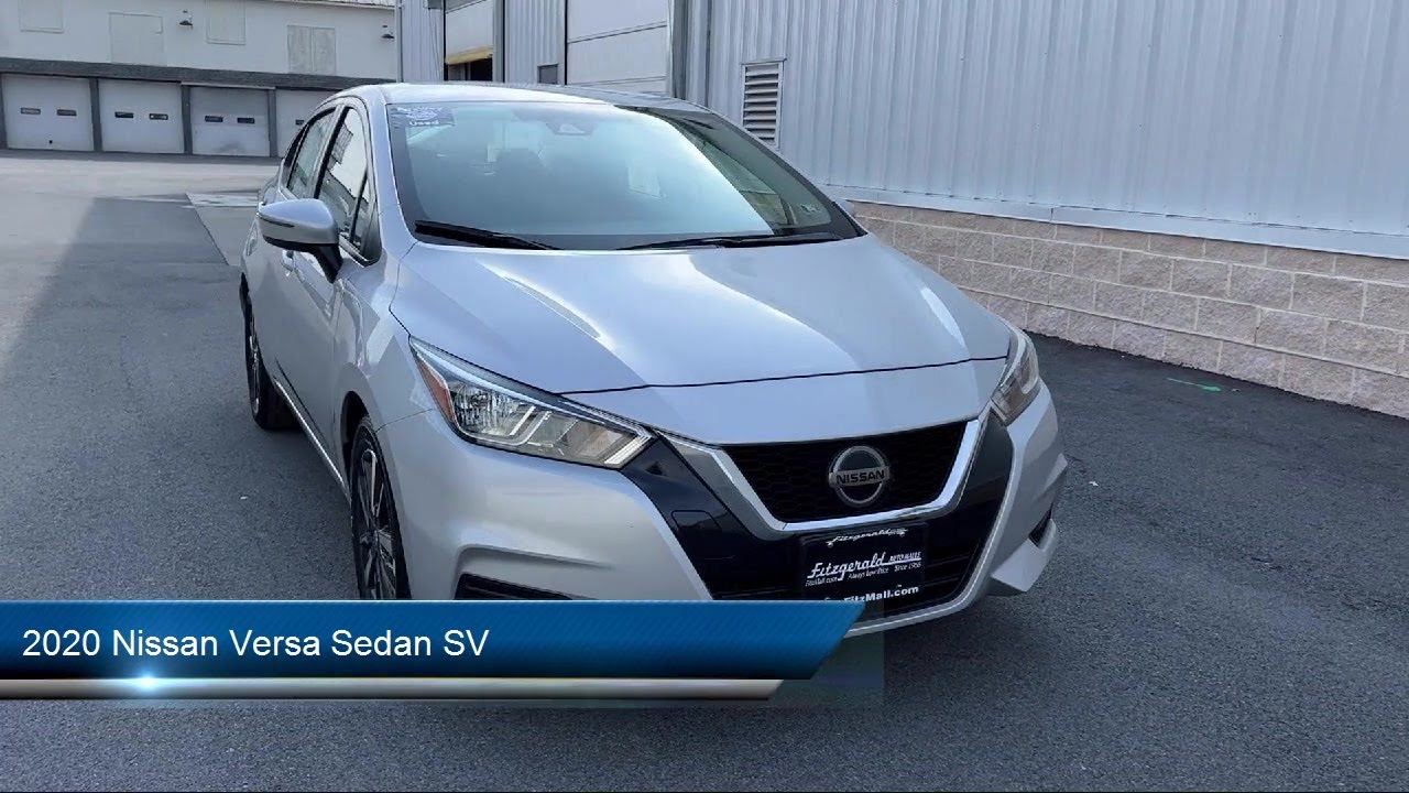 2020 Nissan Versa Sedan SV - YouTube