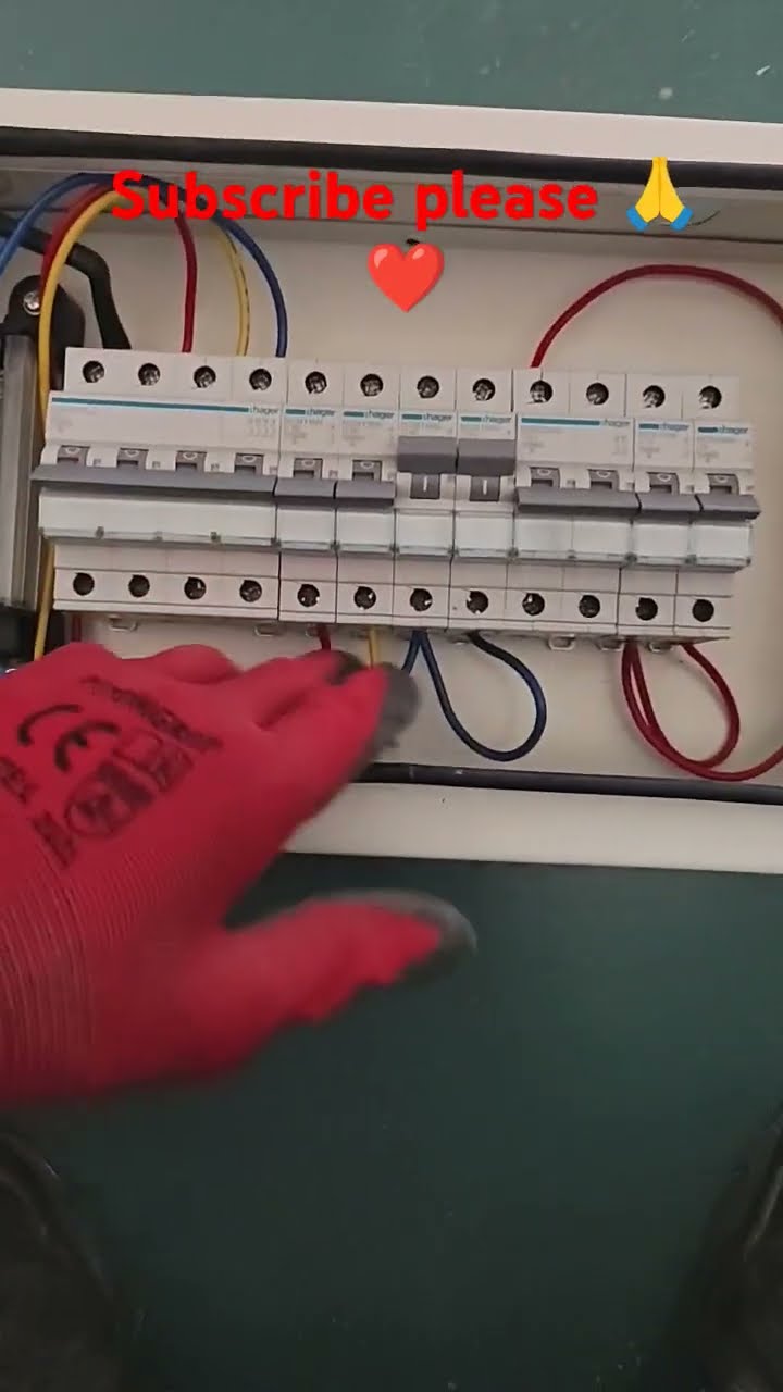 MCB light 🚨 connection for db#mcbconnection #electricial #light - YouTube