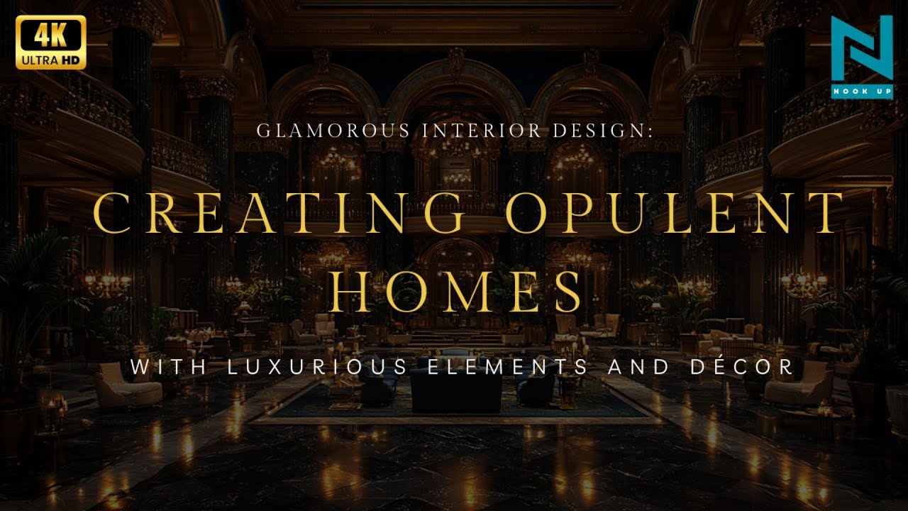 Glamorous Interior Design: Creating Opulent Homes with Luxurious ...