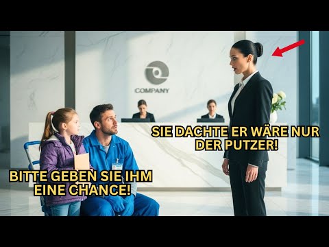 CEO Erkennt, Dass Der Hausmeister Ein Alleinerziehender Vater Ist – Und Bricht In Tränen Aus...