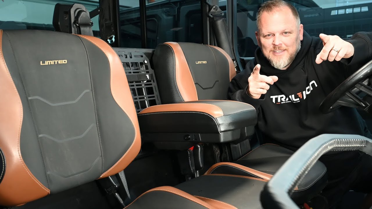 Can-Am Defender Adjustable Center Console Installation - YouTube