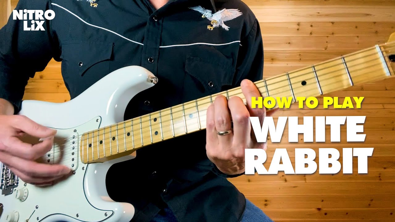 White Rabbit | Jefferson Airplane | Guitar Lesson - YouTube