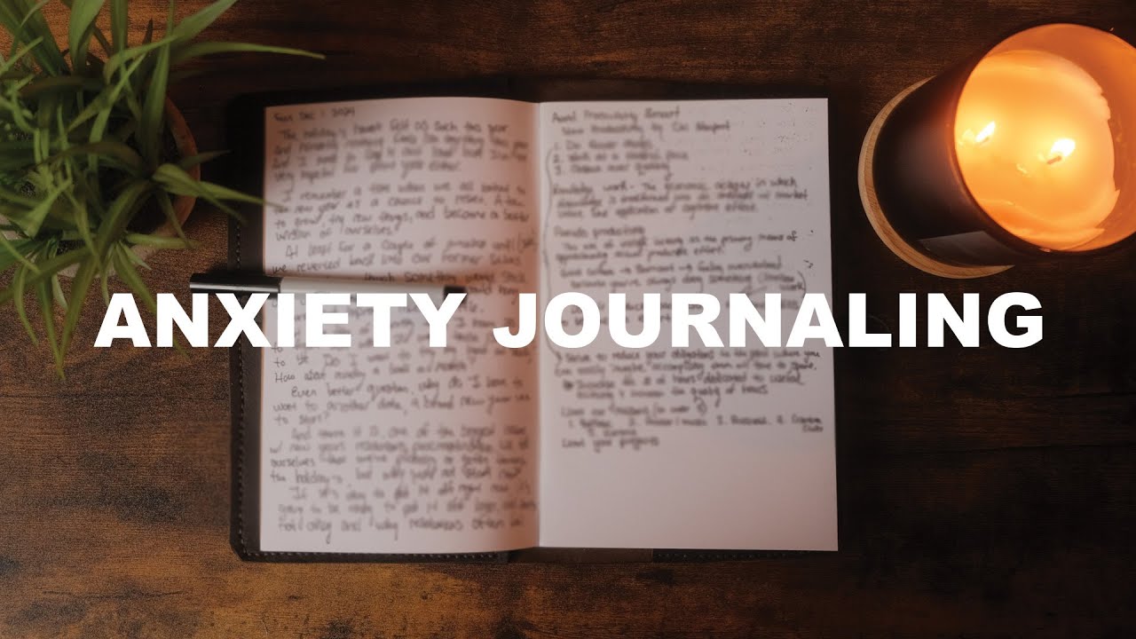 5 Journaling Techniques to Reduce Stress or Anxiety - YouTube