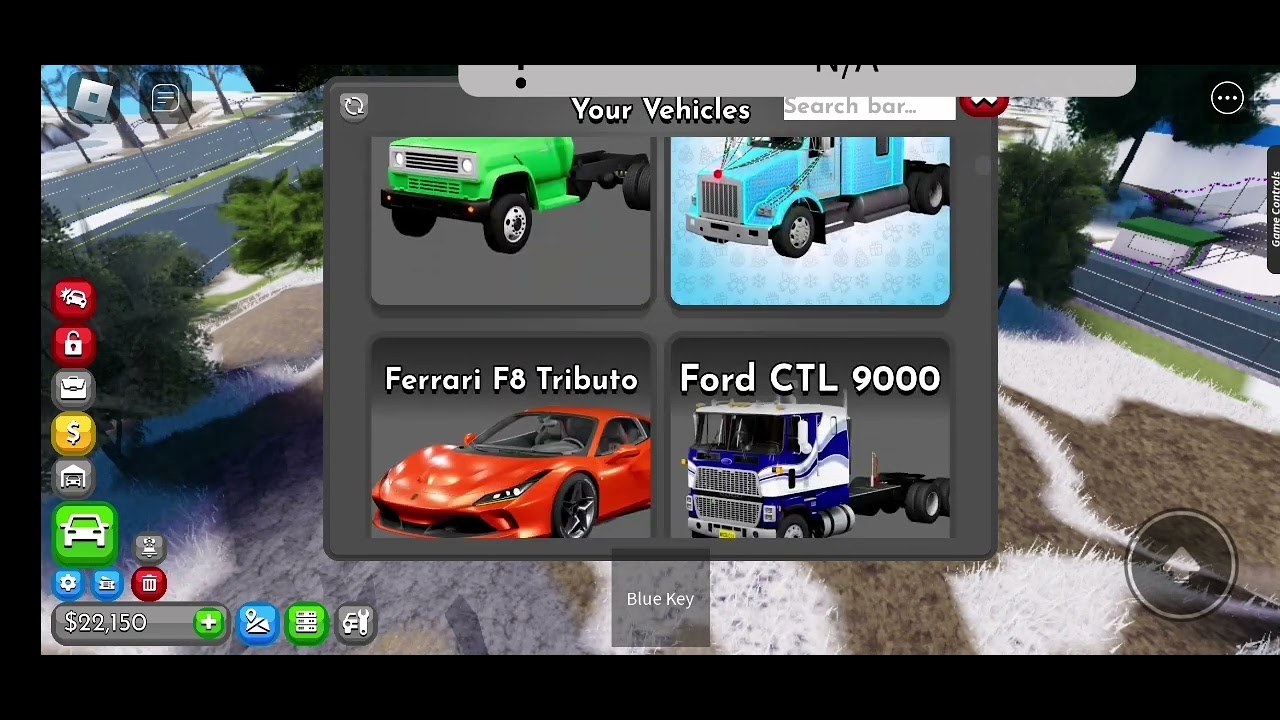 roblox trucking empire how to find Christmas Mercedes sprinter - YouTube