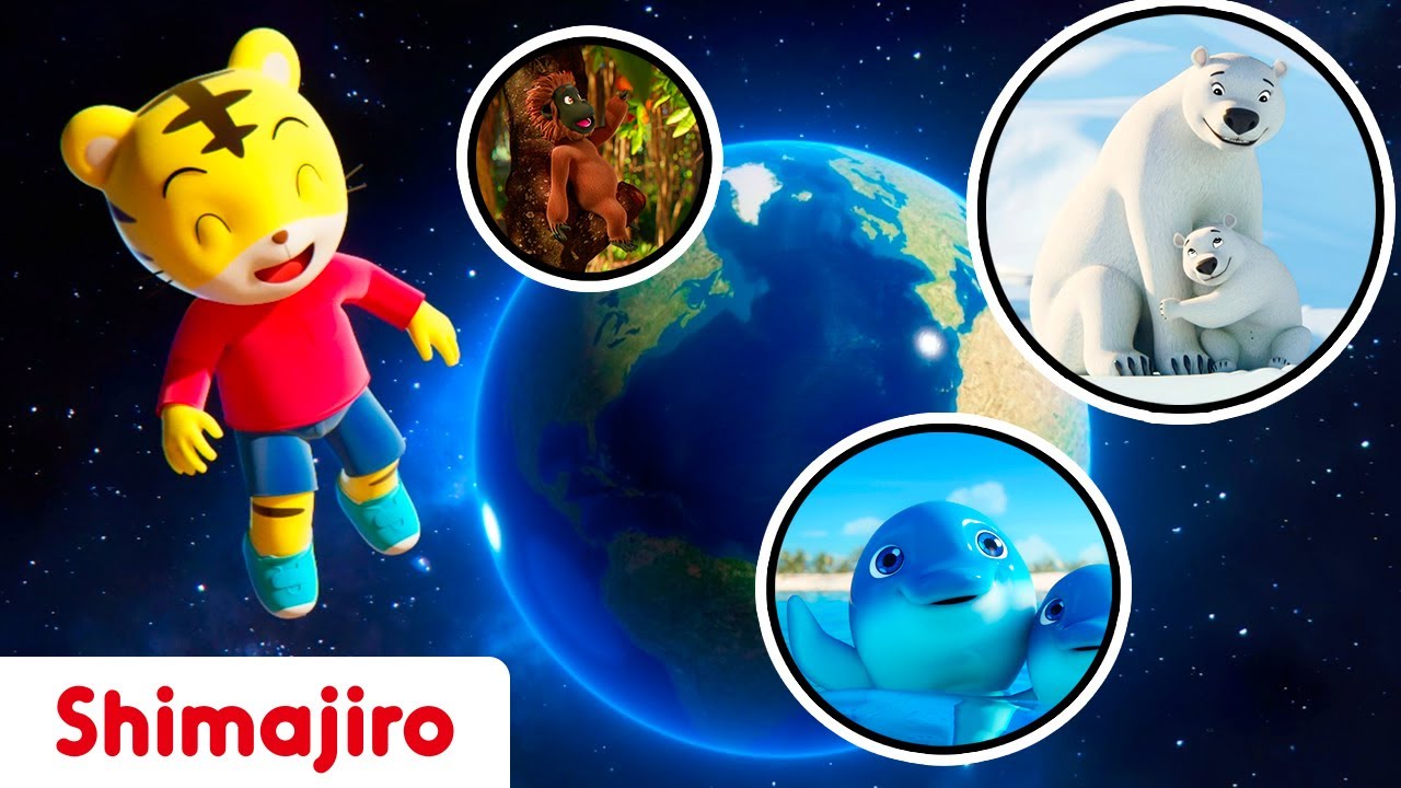 Shimajiro teaches kids to take care of the planet - Planet Earth needs ...