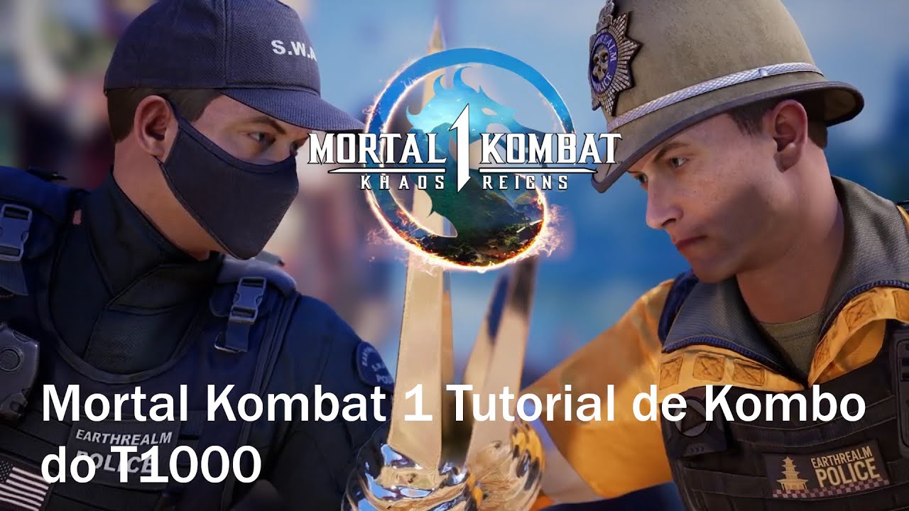 Mortal Kombat 1 Tutorial de Kombo do T1000 - YouTube