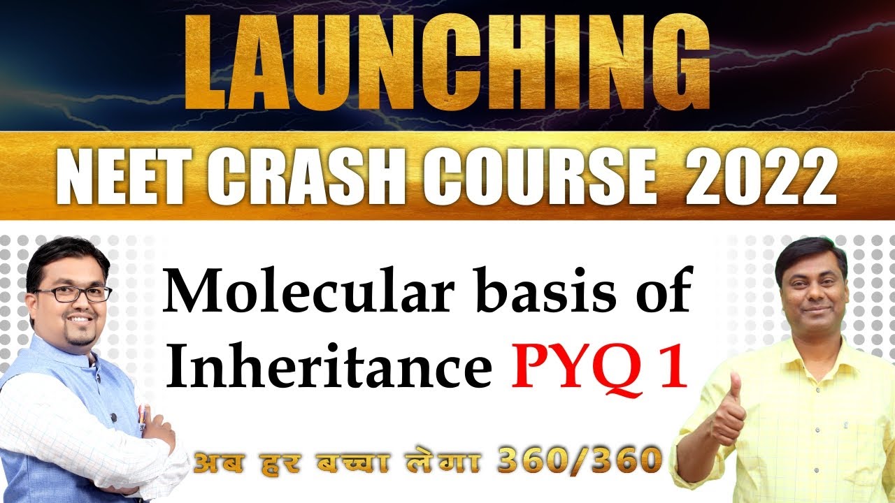 Molecular Basis Of Inheritance PYQ | Biology aspirants | 🔥NEET crash ...