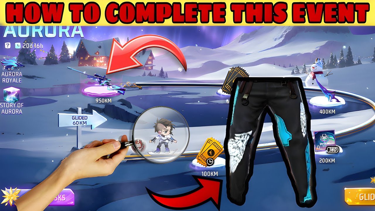 Winterland Event Mission | Winterlands Aurora Event Free Fire | Free ...