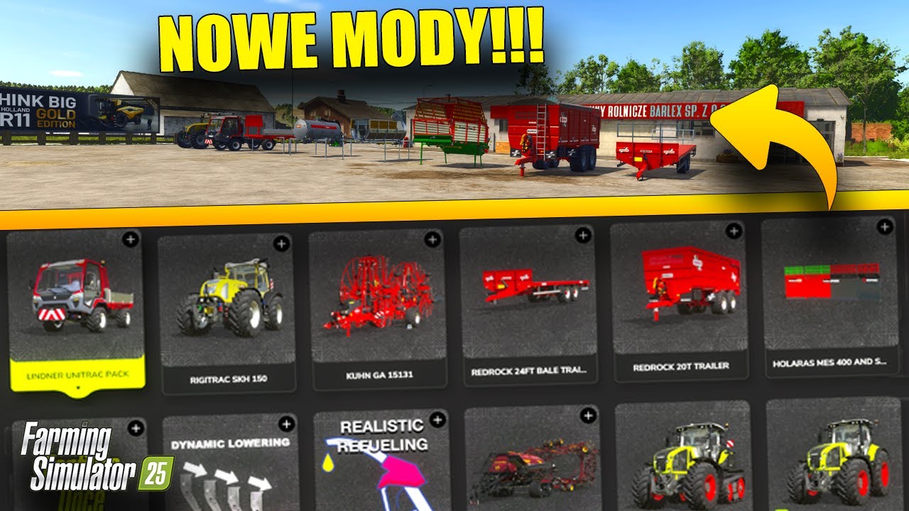 Farming Simulator 25 - Zielonka (realistycznie) #21 Nowe mody na Modhub ...
