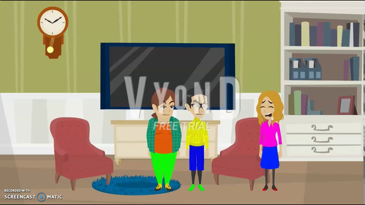 Sandy gets a boyfriend and gets grounded - YouTube