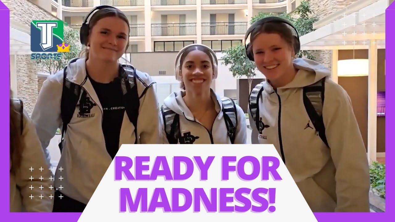 San Diego State Women’s Basketball team ARRIVED in Baton Rouge for NCAA ...