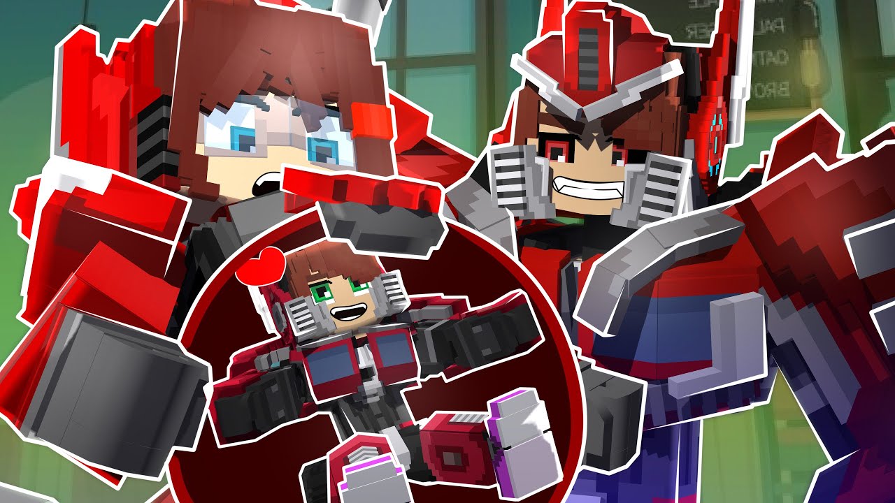 JJ and Mikey Shapeshift to TRANSFORMERS "JJ's SISTER PREGNANT?" PART 8 - Maizen Minecraft ...