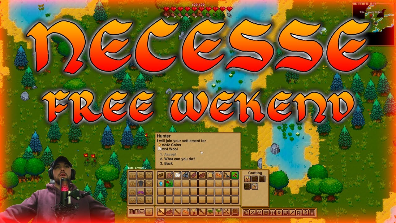 Necesse Gameplay FREE WEKEND ON STEAM - It's not for me. - YouTube