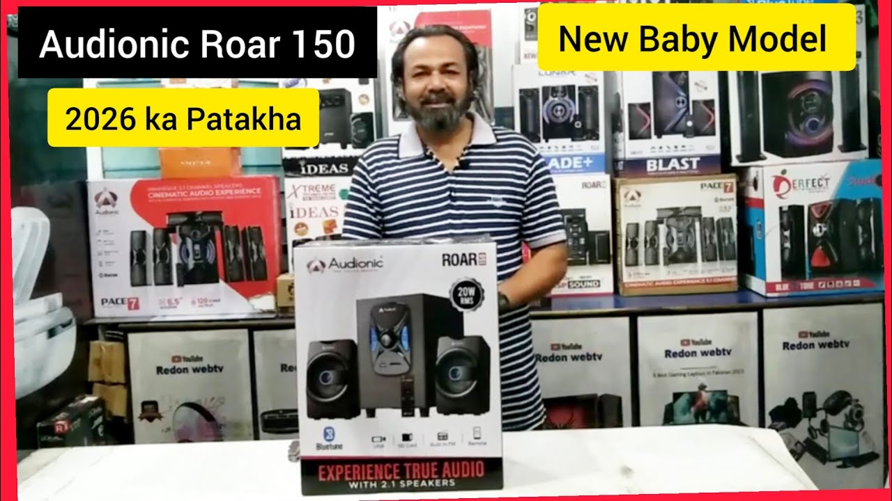 Audionic Roar 150 new model 2026 || Review demo @redonwebtv7300 - YouTube