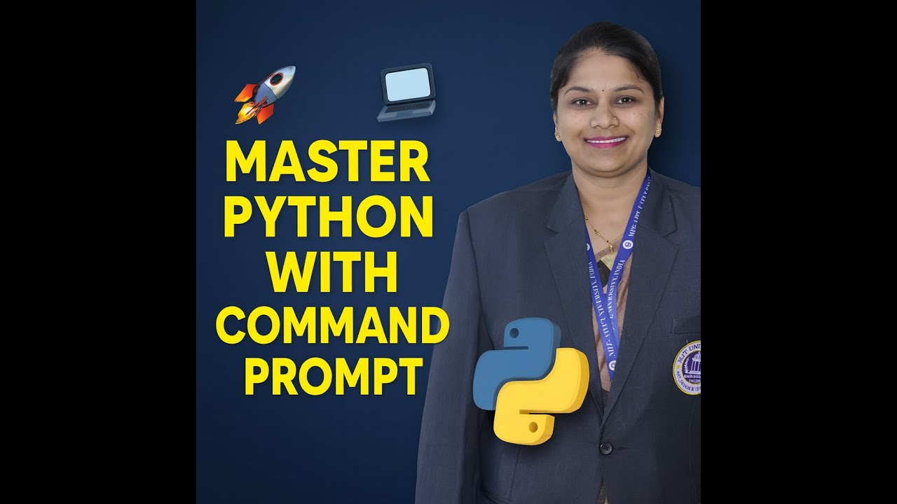 Master Python with Command Prompt| PYTHON with Command Prompt - YouTube