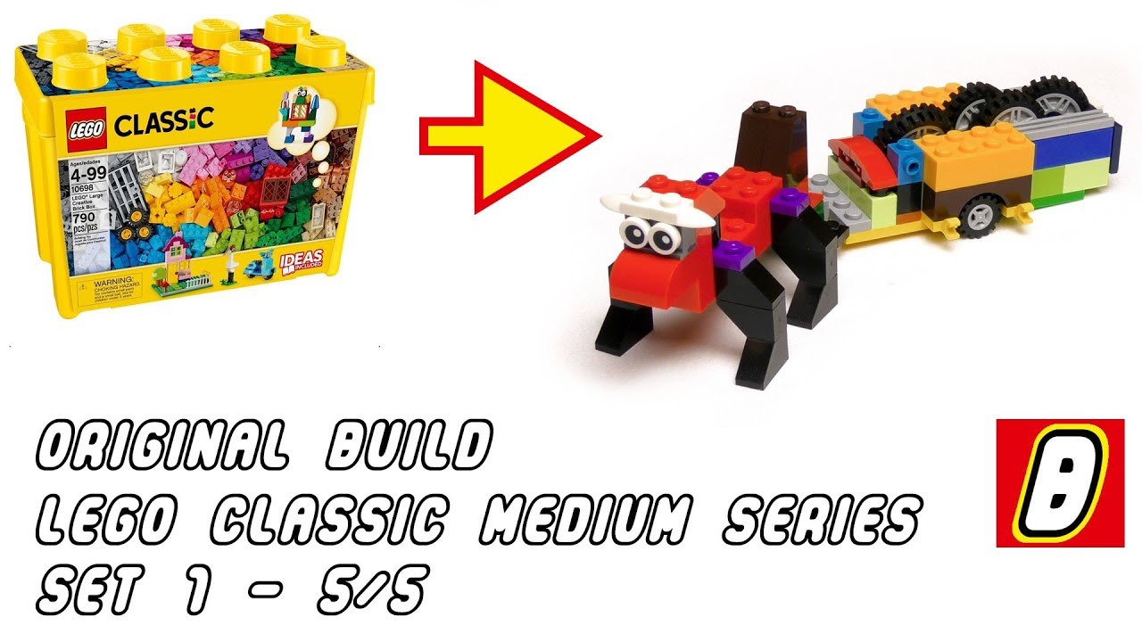 Lego Ox And Cart - Original Build - Lego Classic Medium Box 10696 ...