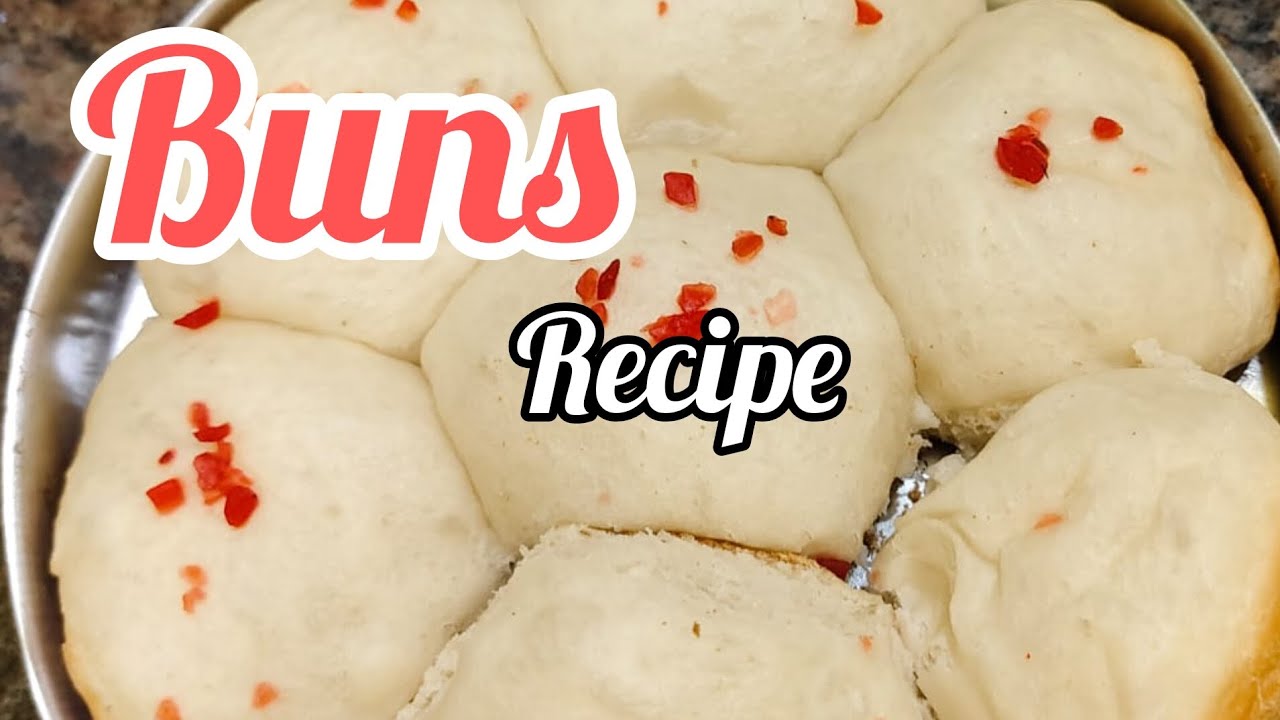 Buns recipe l yummy recipe l home-made buns recipe - YouTube
