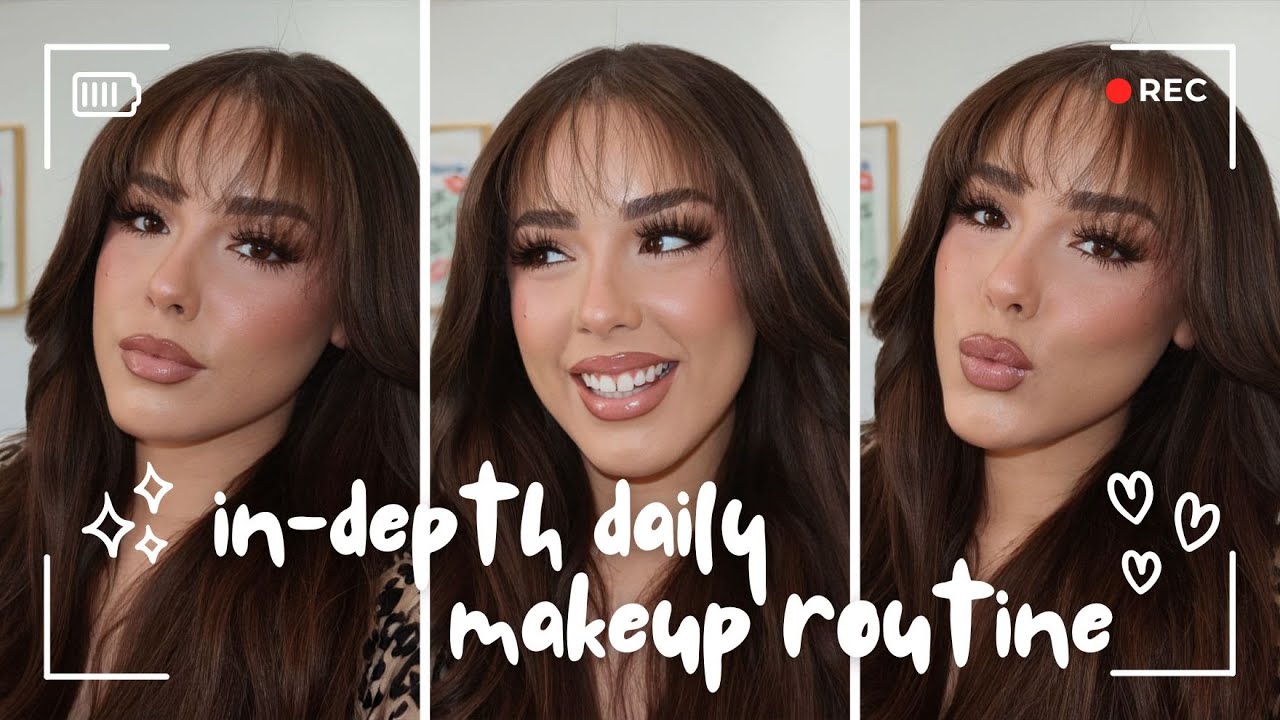 EVERYDAY GLAM MAKEUP ROUTINE: Detailed Product, Tool, & Technique ...