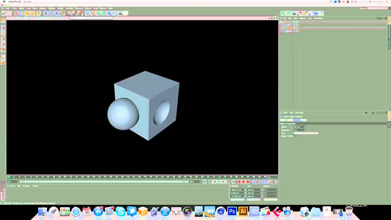 Boole tool tutorial (Cinema 4D) - YouTube