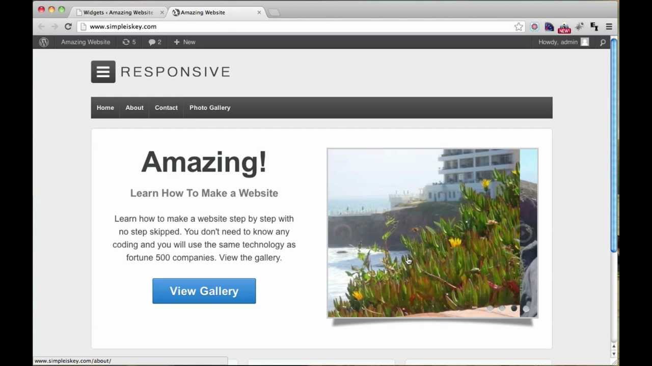 Change Home Page Boxes - Responsive Theme - YouTube