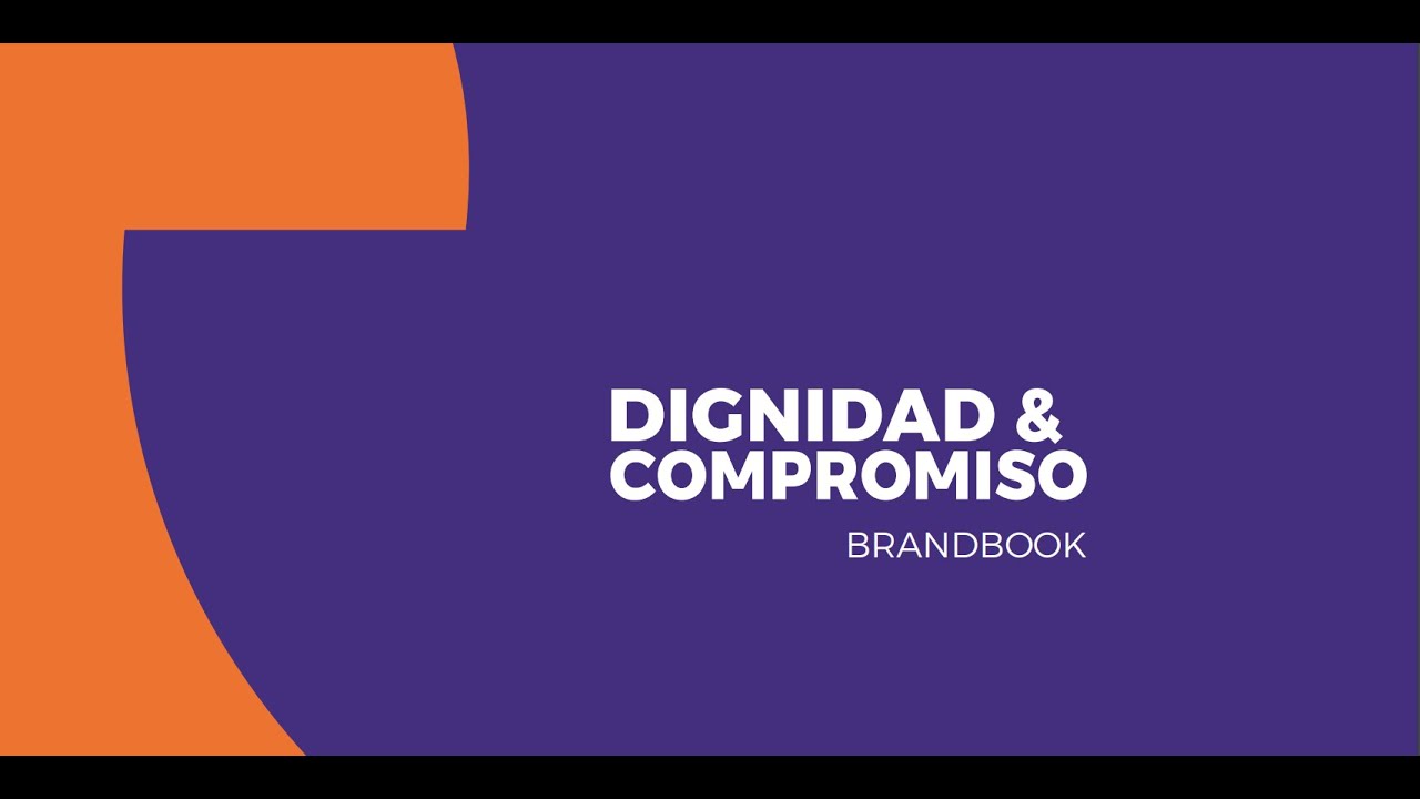 Línea gráfica Dignidad & Compromiso - YouTube