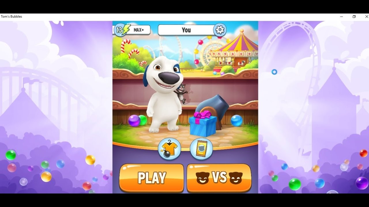 Talking Tom Bubble Shooter for Windows 10 Gameplay - YouTube