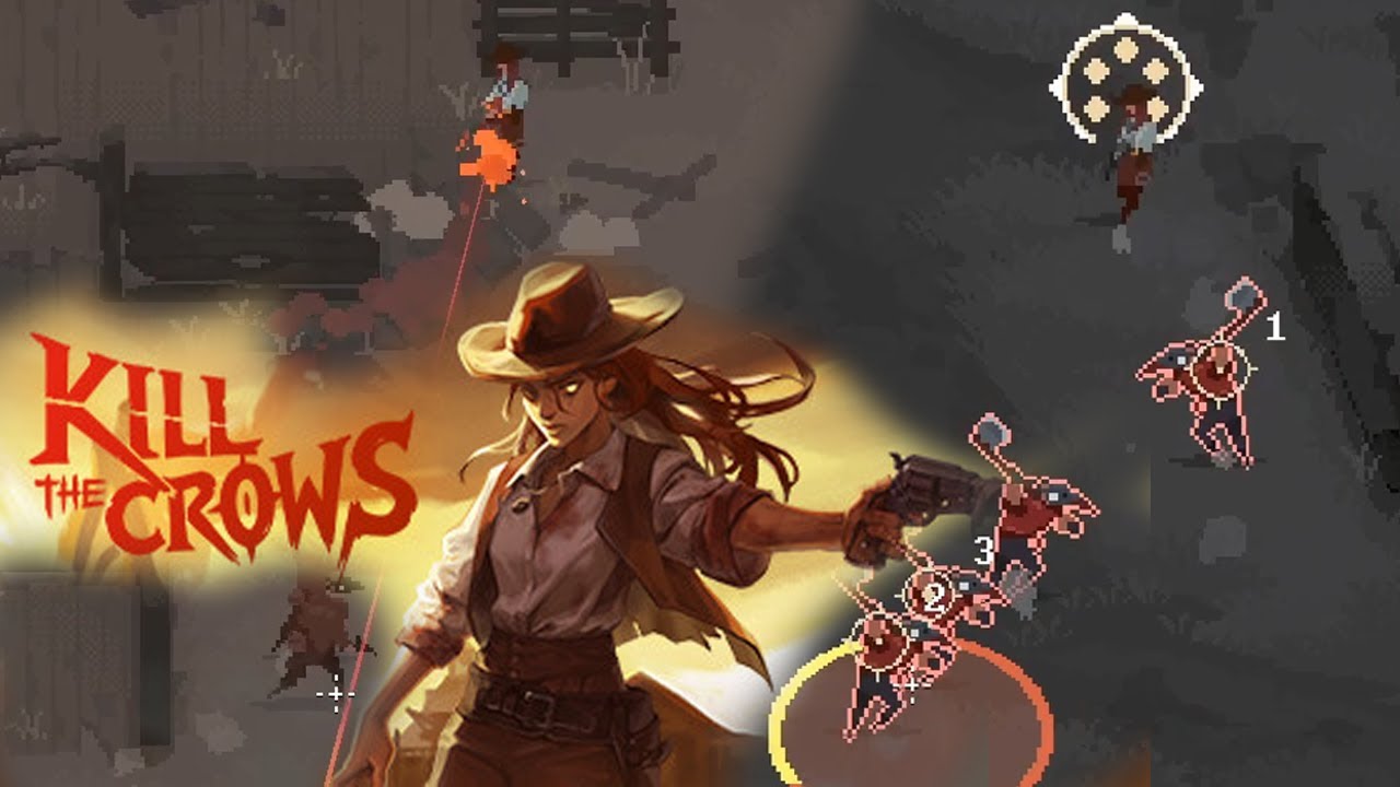[킬 더 크로우즈(Kill The Crows)] 셰리프가 되어볼 수 있는 스팀 신작게임 - YouTube