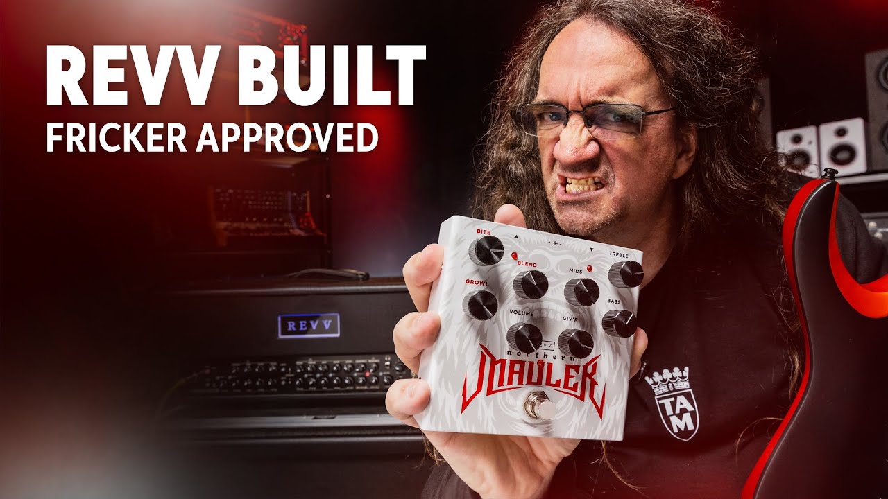 Revv Glenn Fricker Northern Mauler Pedal Demo - YouTube