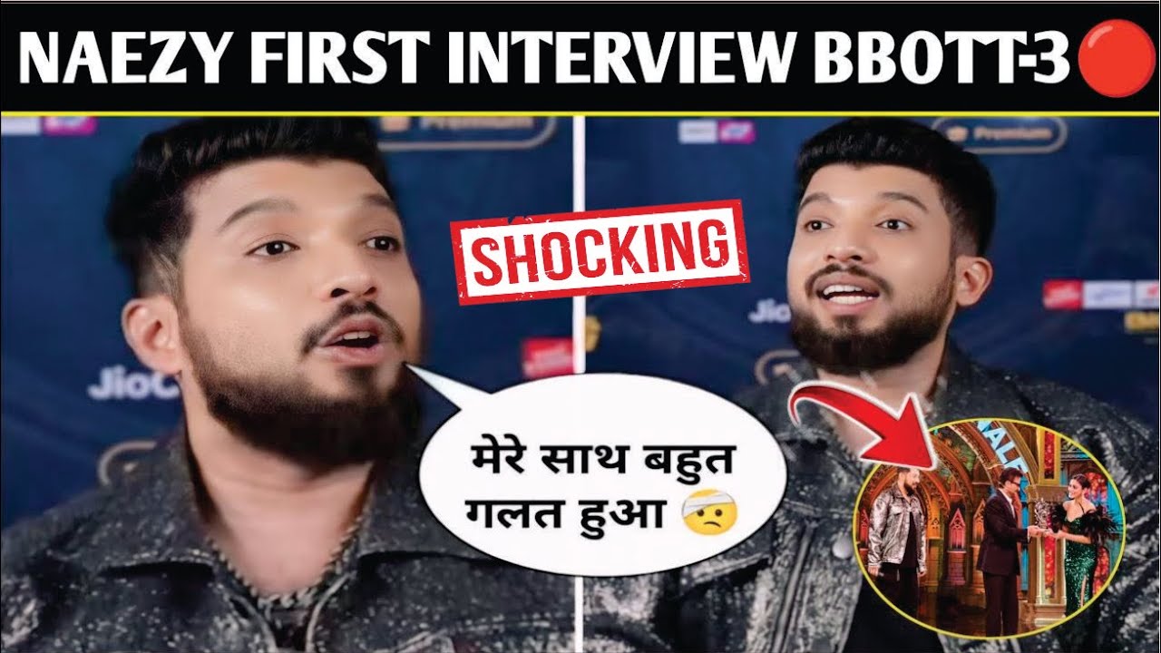 Naezy First Interview After Finale Bigg Boss OTT 3 | Naezy interview ...