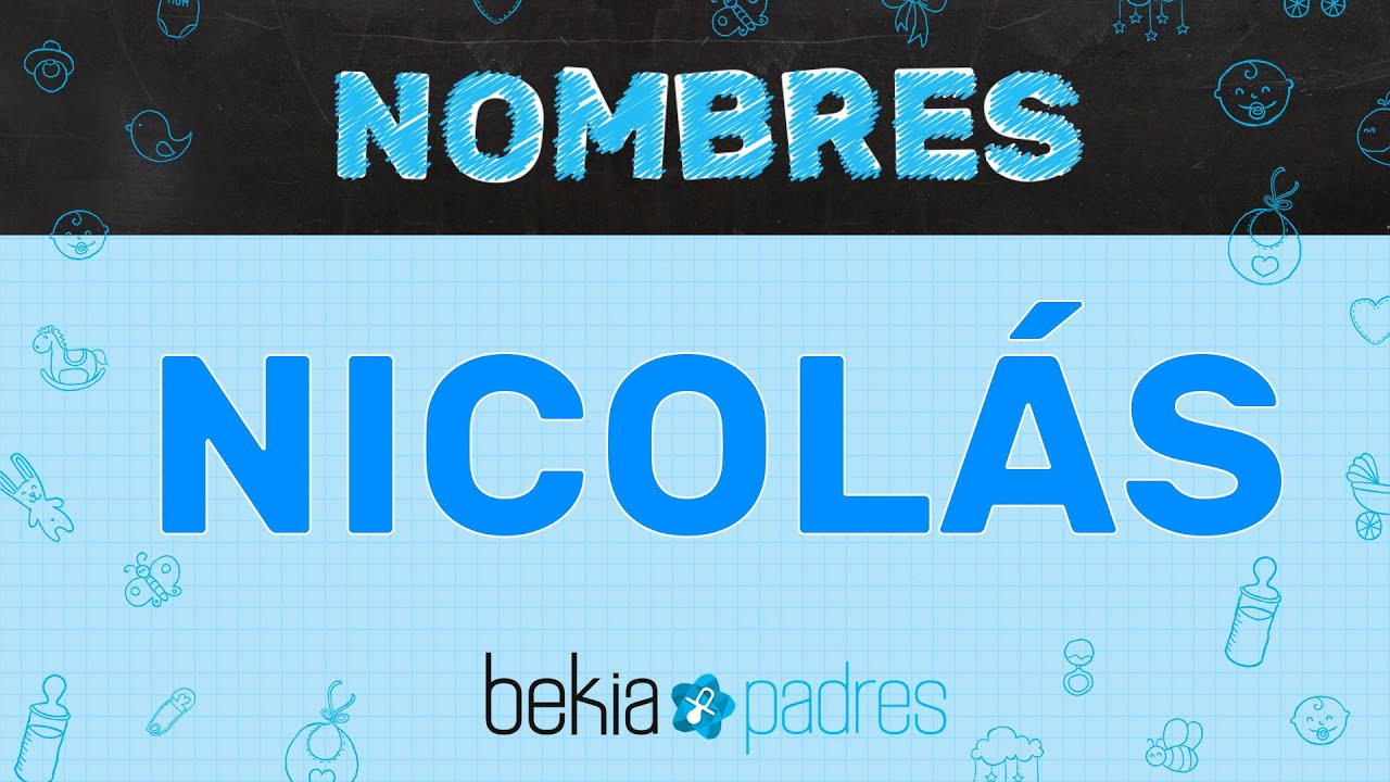 Significado del nombre Nicolás - YouTube