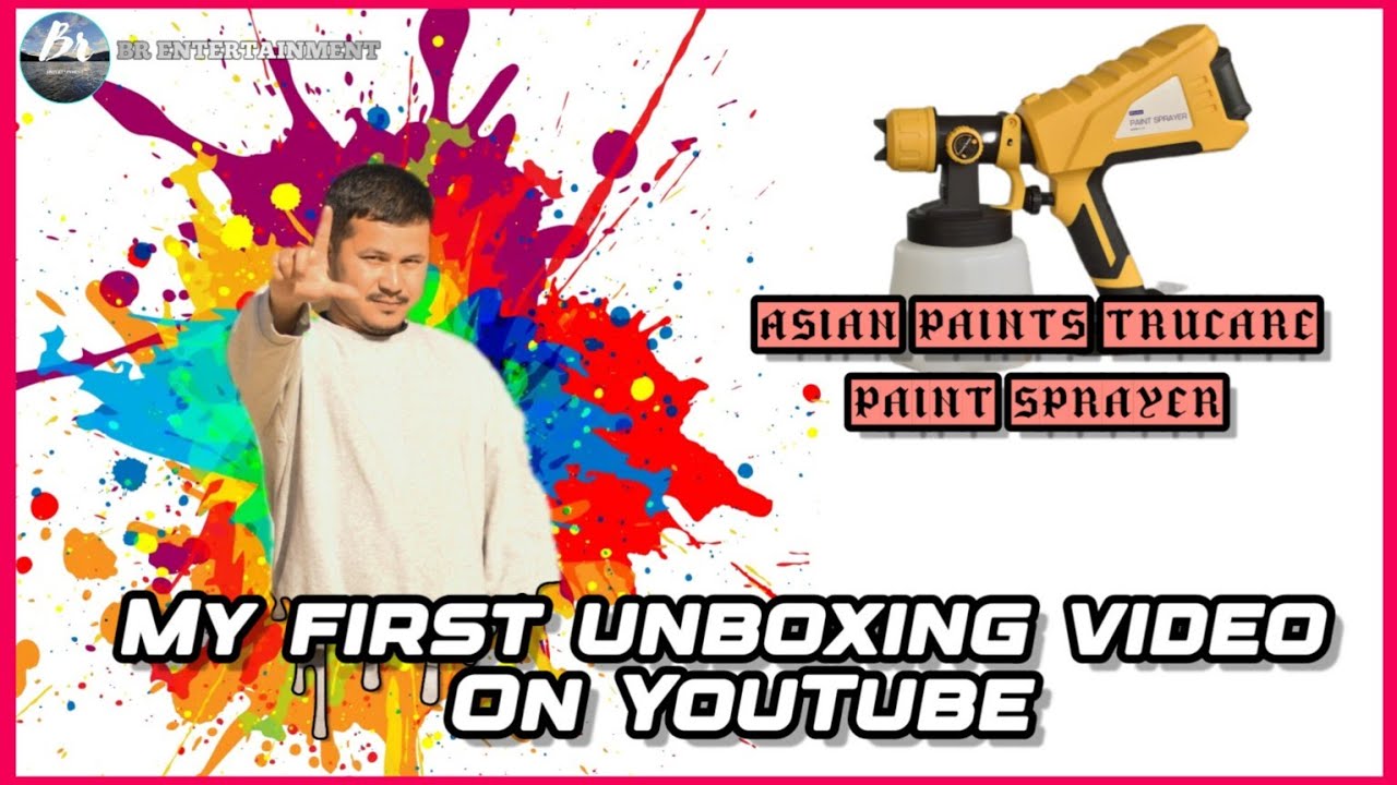 Asian Paints Trucare Paint Sprayer | Unboxing And Test l Br ...