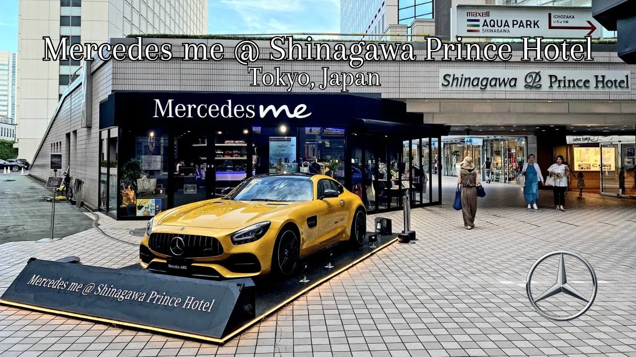 Beautiful Mercedes-AMG GT C & SL 43! Let's See Mercedes me @ Shinagawa ...