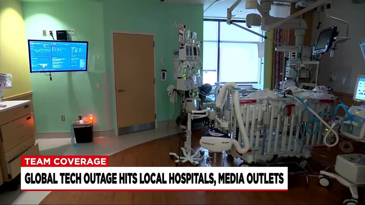 Hospitals impacted by technology outage, experts weigh in - YouTube
