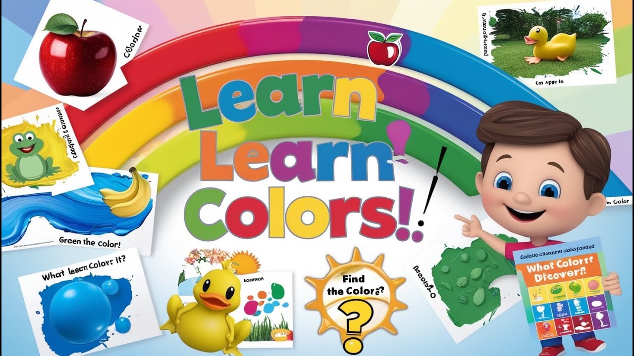 Learn Colors | Coloring for Kids | Learn the Colors | Rainbow Colors ...