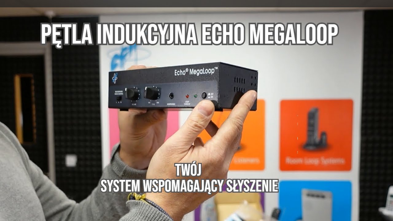 Pętla indukcyjna dla niedosłyszących Echo Megaloop - Systemy ...