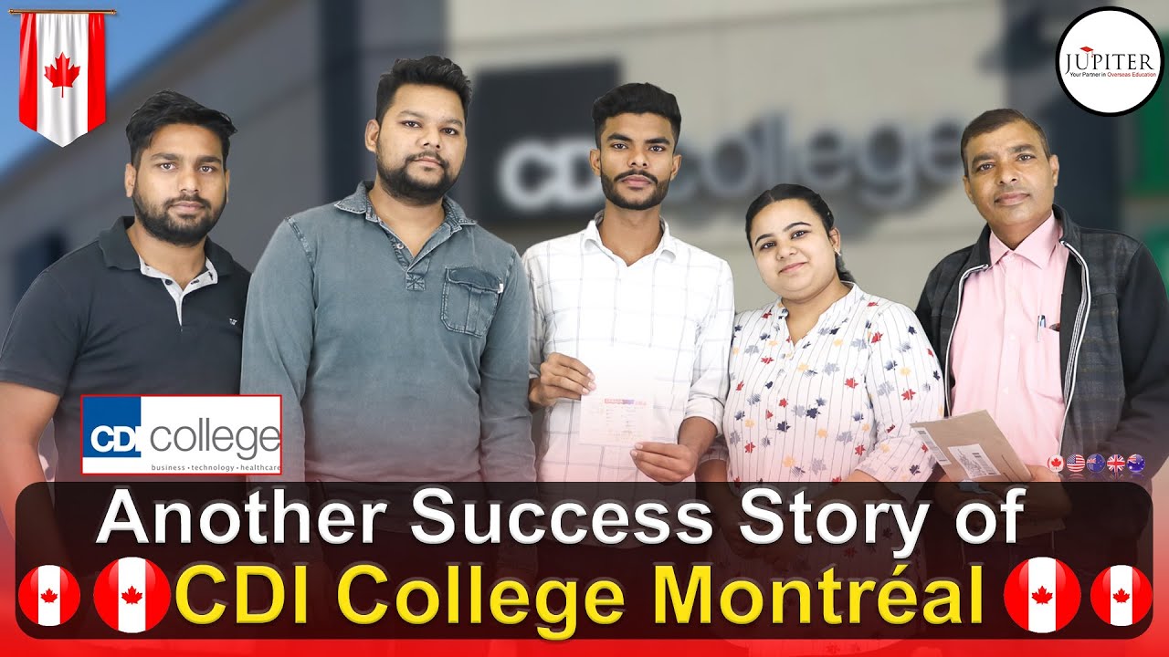 Another Success Story of CDI College Montréal 🇨🇦👏👏 - YouTube