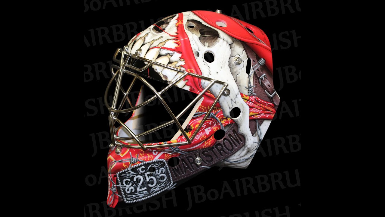 Flames Markstrom Newest FREAKY Mask - YouTube